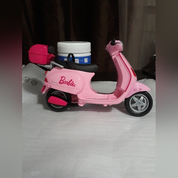 Mattel | Toys | 208 Mattel Barbie Pink Vespa Scooter Motorcycle | Poshmark